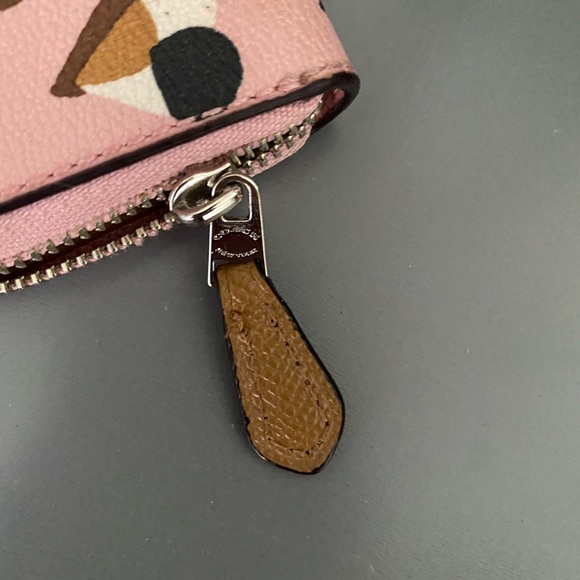 Coach | Bags | Coach Checkered Heart Wallet | Poshmark